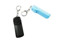 China SOS 130db Self Defense Personal Alarm Keyring With AAA Battery Powered for sale
