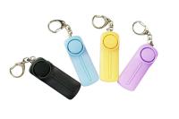 China SOS 130db Self Defense Personal Alarm Keyring With AAA Battery Powered for sale