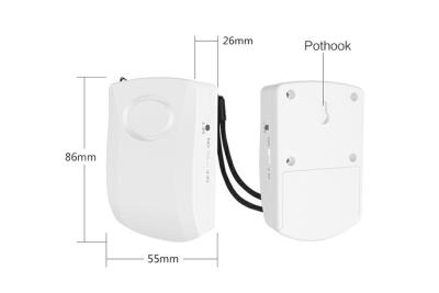 China OEM ODM Window Vibration Alarms , Burglar Alarm Window Sensors For Apartment for sale