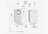 China ABS Smart Water Sensor Alarm Wireless 115G For Kitchen Bathroom for sale