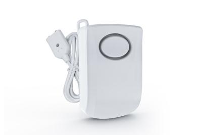 China 113g Waterproof Water Leak Alarm Detector Sensor With Siren Sound for sale