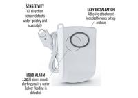 China OEM ODM Wifi Water Leak Alarm Detector Sensor For Laundry Basement for sale