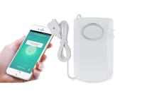 China Tuya smart water overflow detector water leakage alarm alert home use flood sensor alarm for sale
