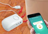 China 130db Water Leak Alarm Detector , Floor Water Sensor For Flood And Leak Detection for sale