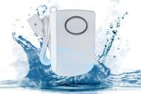 China 113g Waterproof Water Leak Alarm Detector Sensor With Siren Sound for sale