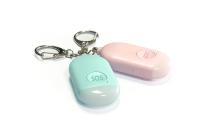 China Persoanl Self Defense 130db Loud Siren Led Flash Light Usb Rechargeable Security alarm for sale