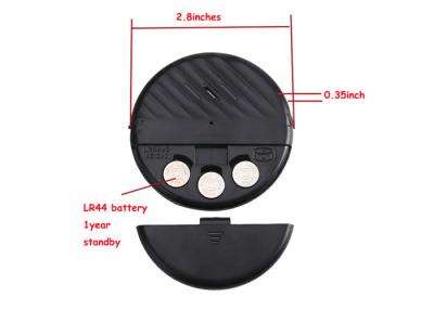 China 125dB Wireless Glass Break Detector Ultra Slim With LR44 Battery for sale
