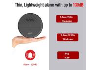 China Loud 125dB Alarm and Vibration Sensors Low Battery Remind Glass Break Security Alarm Sensor for sale