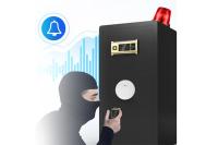China 130db Wireless Vibration Security Alarm 34g No Wiring Needed for sale