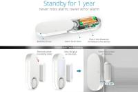 China Wireless Door Window Alarm ABS Multiple Door Security Alarms System for sale