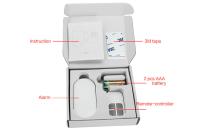 China 20m Remote Control House Alarm Systems High Sensitive With AAA Battery home security wireless for sale