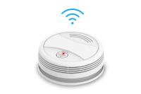 China EN14604 Smoke Alarm Detector , 433mhz Smart Fire Alarm Smoke Detector for sale