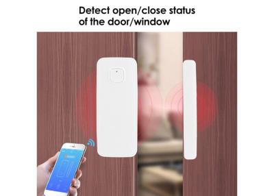 China WiFi Door Window Sensor Detector Tuya Wireless Security Alarm Door Sensor Compatible with Alexa,Google Home for sale