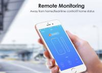 China Real Time Burglar Alarm Door Sensor Google Assistant OEM Supported for sale