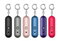 China Alarmas Personales Self Defense Stick Tasergun Key Chain Women Defence Tools Safety Keychain for sale