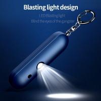 China Alarmas Personales Self Defense Stick Tasergun Key Chain Women Defence Tools Safety Keychain for sale