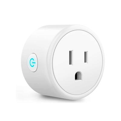 China Tuya Smart Life Wifi Smart Plug Socket No Hub Required FCC Approved for sale
