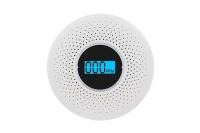China White Comes With High-Precision Electrochemical Sensor Smoke And Carbon Monoxide Sensor Alarm for sale