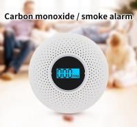 China White Comes With High-Precision Electrochemical Sensor Smoke And Carbon Monoxide Sensor Alarm for sale
