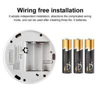 China White Comes With High-Precision Electrochemical Sensor Smoke And Carbon Monoxide Sensor Alarm for sale