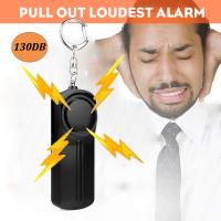 China Lightweight Women'S Siren Alarm Keychain Logo Printed FCC Certificate for sale