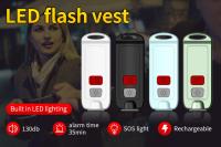 China IP56 Waterproof 130dB Emergency Alarm Keychain With LED Flashing Light for sale