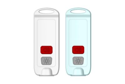 China Safe Sound Personal Alarm 130dB USB Rechargeable Keychain Alarm Self Defense Security Alarm With Mini Emergency LED for sale
