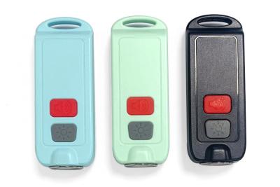 China 3.7V 130mins Lighting Siren Alarm Keychain TYPE C With Emergency Flashlight for sale