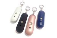 China Self Defense 130DB Safety Alarm Keychain With LED Flashlights for sale