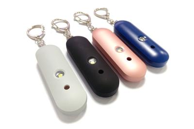 China CR2032 Battery IP65 Emergency Security Alarm Keychain With Pull Pin for sale