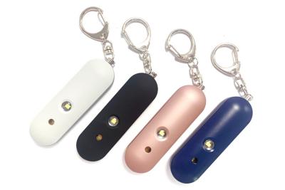 China Safesound Personal Siren Alarm Keychain 130dB LED Flashlight for sale