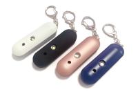 China Self Defense 130DB Safety Alarm Keychain With LED Flashlights for sale