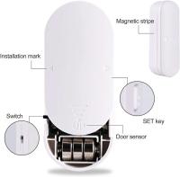 China Wireless Home Security Burglar Alarm, 130db Magnetic Sensor Door Window Alarm for sale