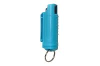 China Pepper Spray Keychain quick release key ring for self defense storage OC Spray Finger Grip free training for sale