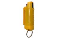 China Pepper Spray Keychain quick release key ring for self defense storage OC Spray Finger Grip free training for sale