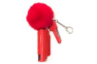 China Self Defense Key Chain Pepper Spray Plastic Shell with alarm Safety for sale