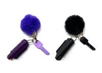 China Security Keychain 20ml Pepper Spray Keychain Set Mini Plastic Shell for sale
