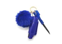 China Colorful ABS Plastic 20ML Defense Keychain Set For Women Kids for sale