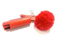 China Security Keychain 20ml Pepper Spray Keychain Set Mini Plastic Shell for sale