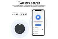 China Anti Lost Portable 75dB Personal Alarm Keychain Wifi Wallet Tracker for sale
