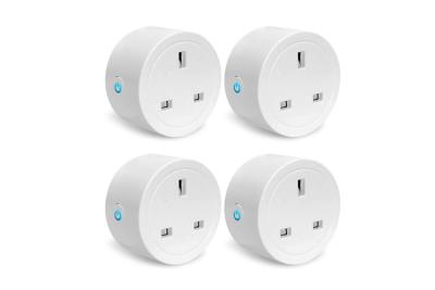 China Wireless 2200w 16A UK Wall Plug 3 Pin Socket For Google Home Alexa for sale
