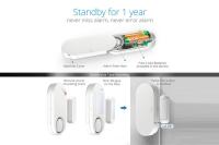 China 15m Tele Control 130db House Security Alarm Beeping Door Entry Sensor for sale