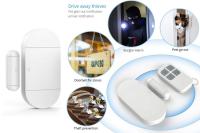 China 15m Tele Control 130db House Security Alarm Beeping Door Entry Sensor for sale