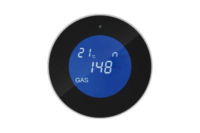 China High Sensitivity Natural Gas Detector Wireless Tuya Wifi Propane Sensor Alarm With LCD Screen for sale