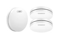 China 10-Year Lithium Battery Interlinked Smoke Alarm Sensor Battery Powered Fire Detector for sale