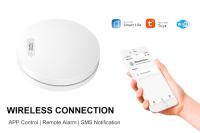 China WiFi Smoke Detector Alarm 10Years Battery Fire Alarm Smoke Detector With Low Battery Warning for sale