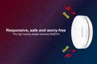 China 3 Years Replaceable Battery Operated Smoke Detector Indenpendent Smoke Alarm Sensor for sale