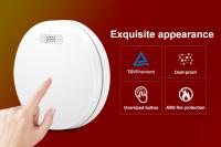 China 3 Years Replaceable Battery Operated Smoke Detector Indenpendent Smoke Alarm Sensor for sale