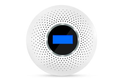 China Combination Smoke And Carbon Monoxide Detector With Display Smoke CO Alarm Detector for sale
