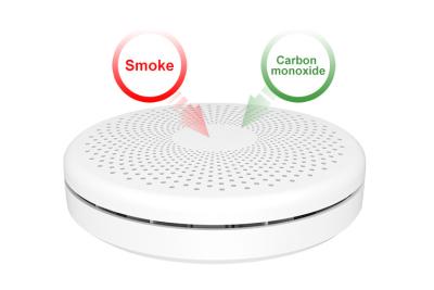 China Standalone Smoke Detector Fire Battery Operated High Sensitivity Smoke Alarm And Carbon Monoxide Detector for sale